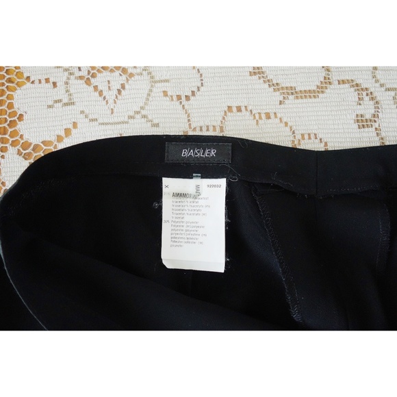 Basler | Pants & Jumpsuits | Basler Black Flat Front Boot Cut Dress ...